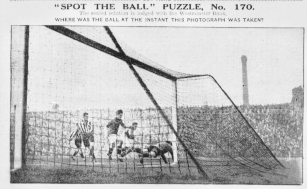 Remember the old Spot The Ball competition? – Gary James' Football Archive
