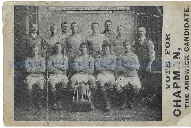 The 1900s: Manchester City – Gary James' Football Archive