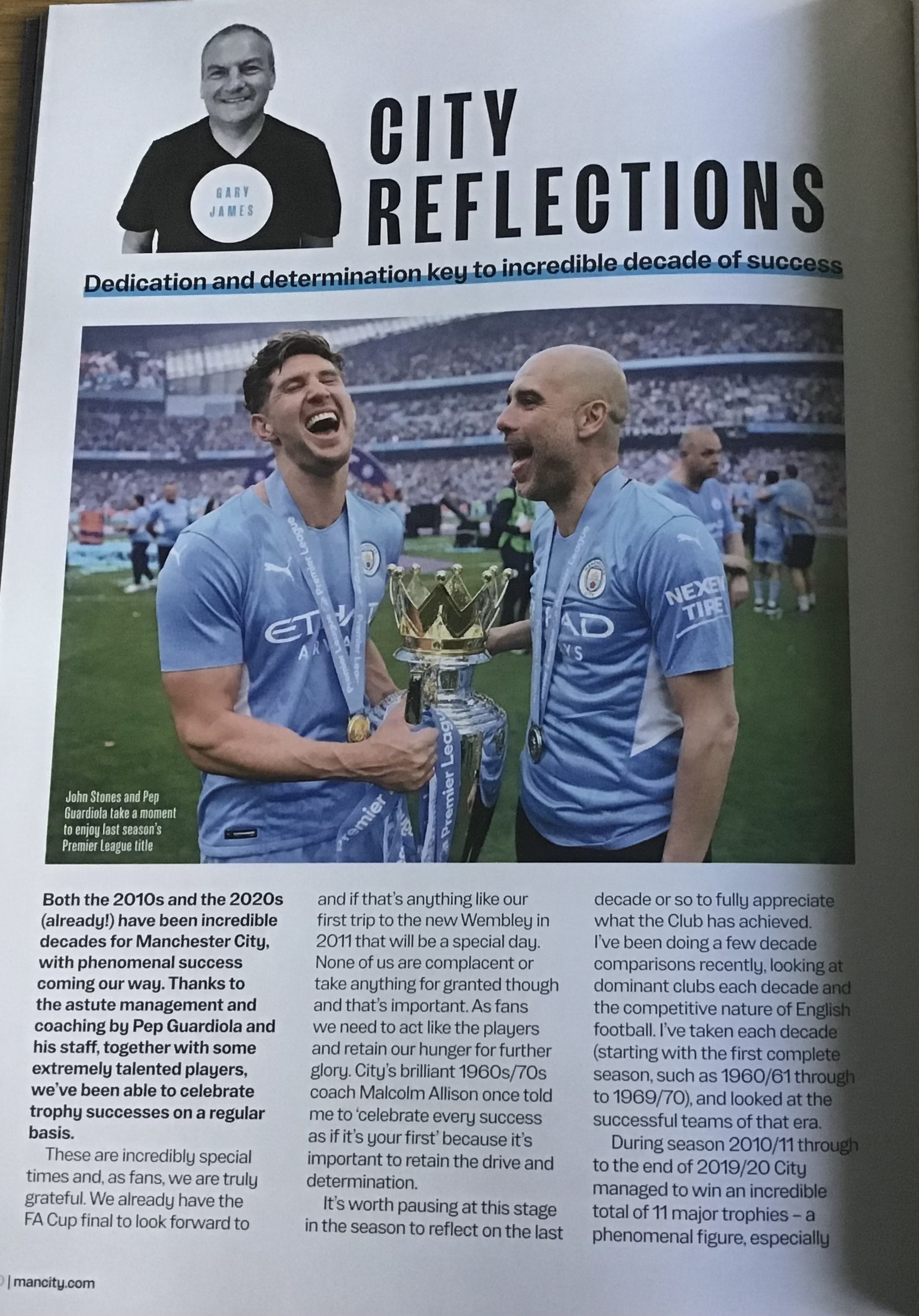 2023-24 MCFC Match Programme – Gary James' Football Archive