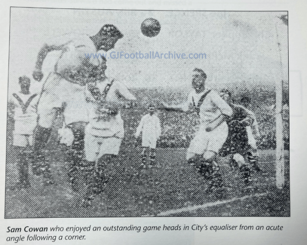 100 Years Ago Today: Sam Cowan – Gary James' Football Archive
