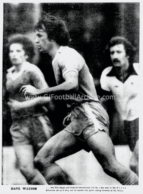 The 1970s: Dave Watson – Gary James' Football Archive