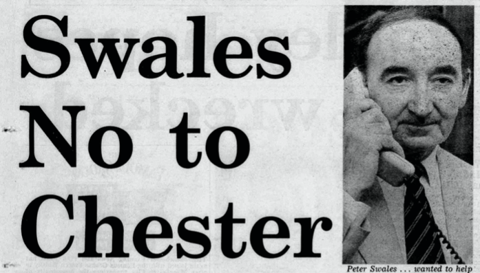 The 1990s: The Day Swales Said No to Chester! – Gary James' Football ...