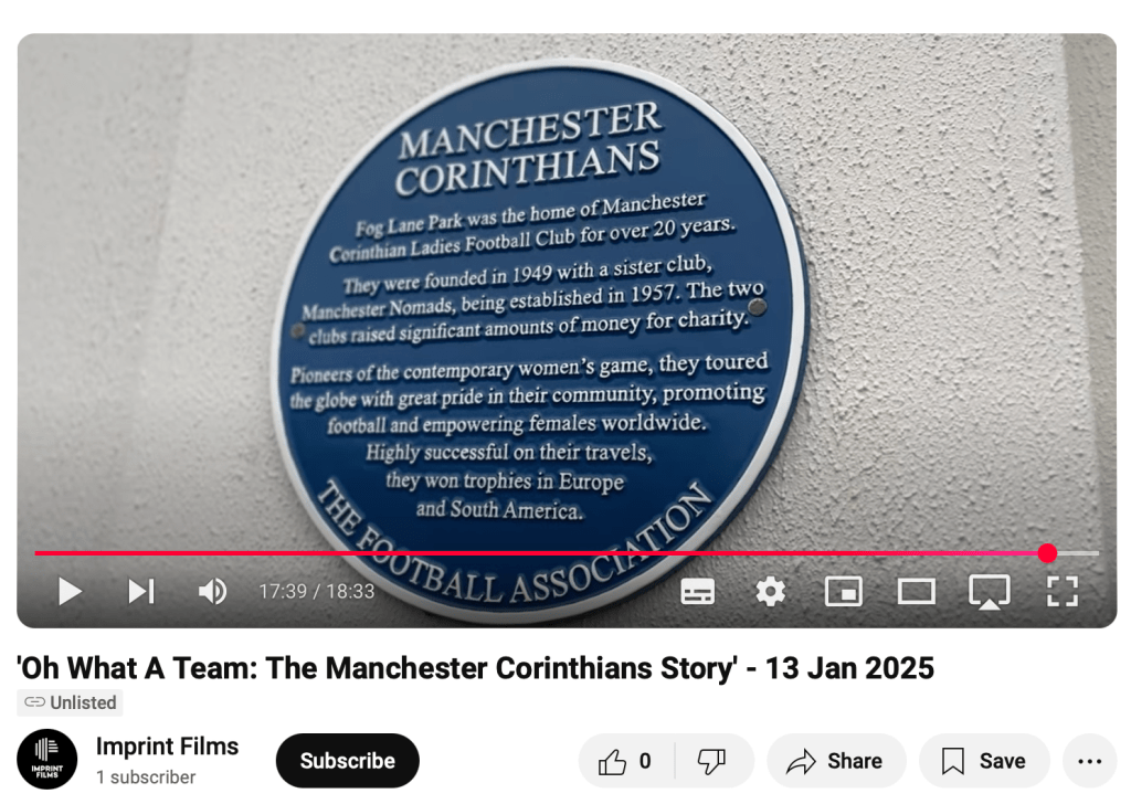 The Corinthians on Film – Gary James' Football Archive